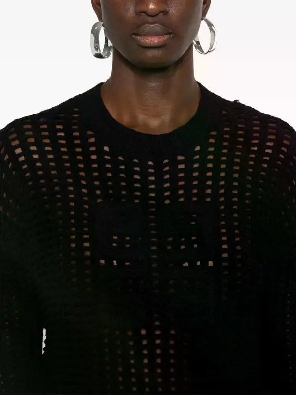Givenchy 4g Open-knit Jumper