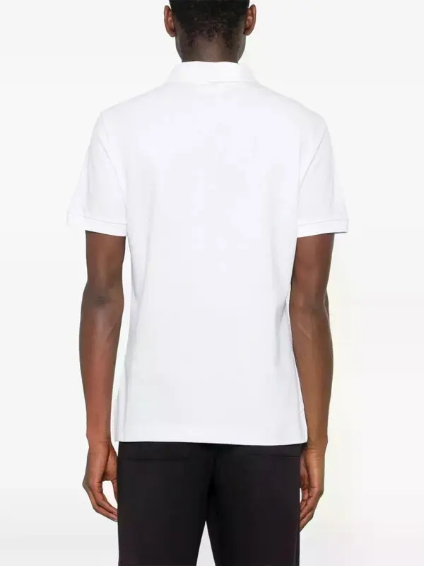 Versace Logo-plaque Polo Shirt