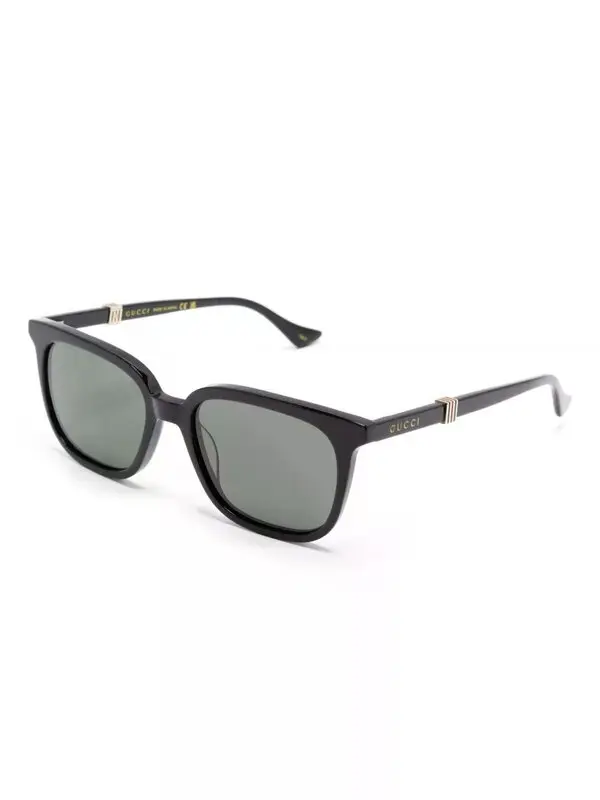 Gucci Square-frame Sunglasses - Black
