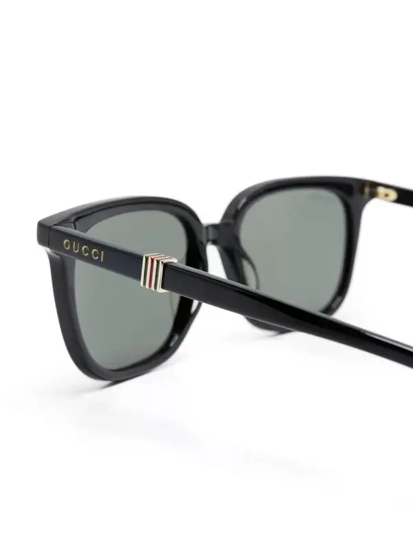 Gucci Square-frame Sunglasses - Black