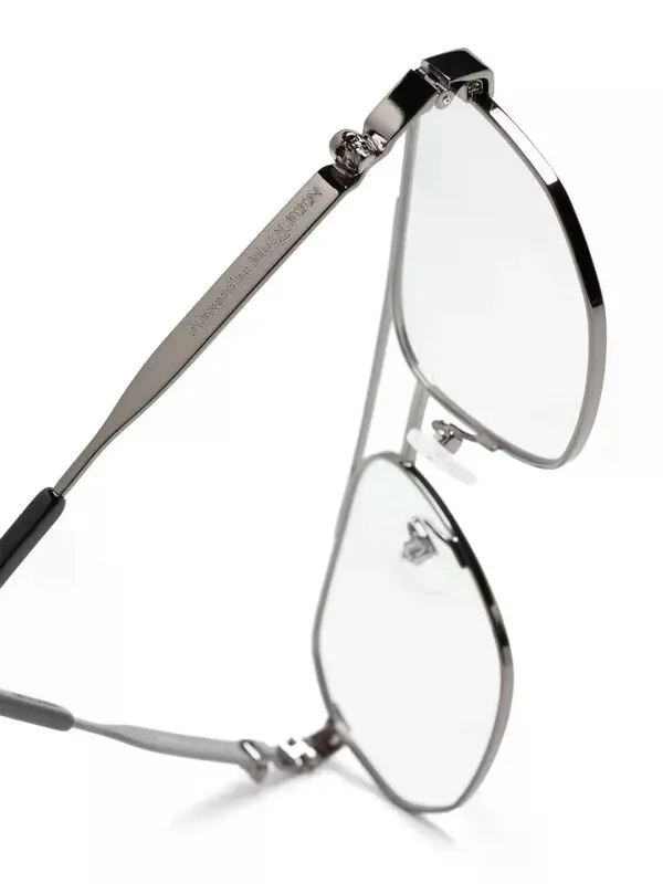 Alexander McQueen 0495o Pilot-frame Glasses