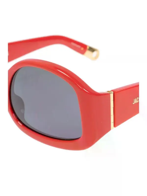 Jacquemus Les Lunettes Colapso Sunglasses - Red
