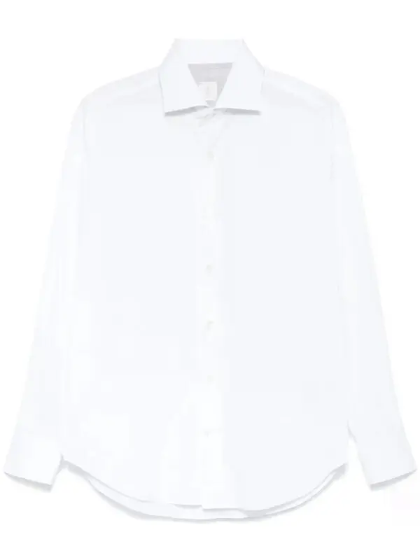 Eleventy Cutaway-collar Shirt