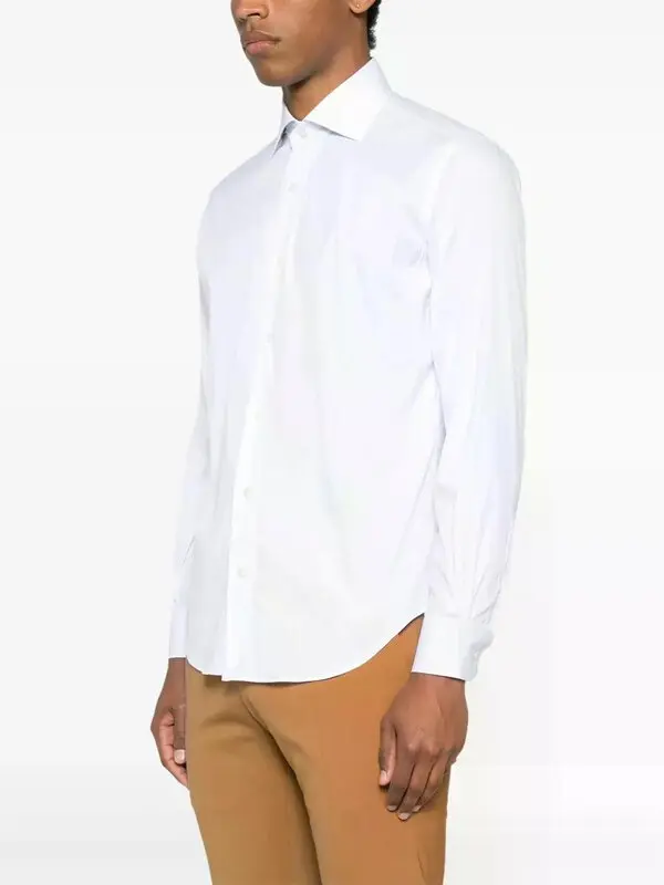 Eleventy Cutaway-collar Shirt