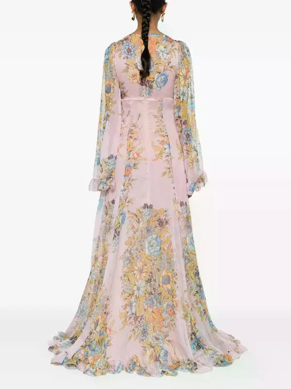 Etro Flora-print Maxi Dress