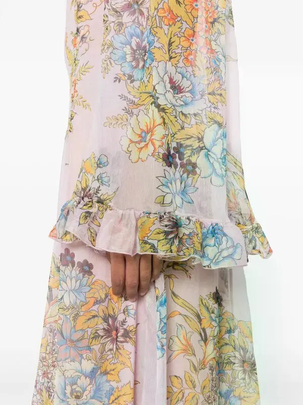 Etro Flora-print Maxi Dress