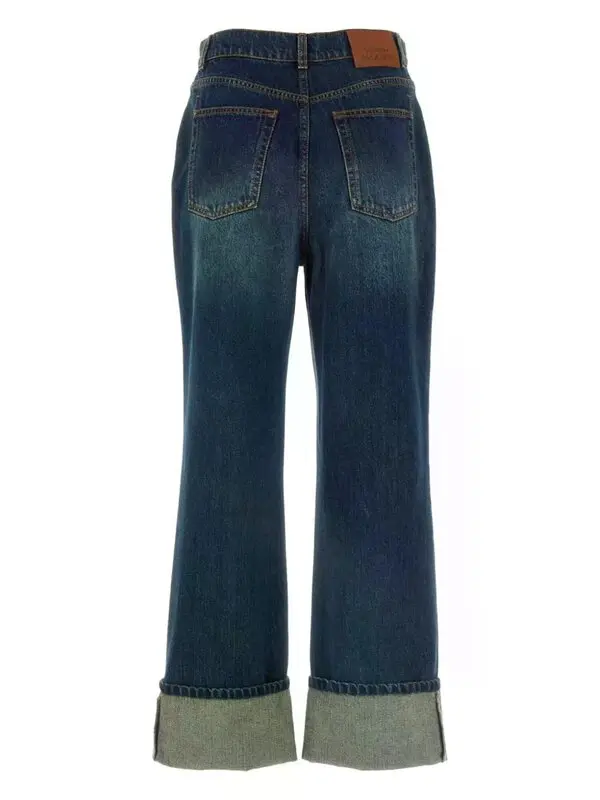 Alexander McQueen Straight-leg Mid-rise Jeans