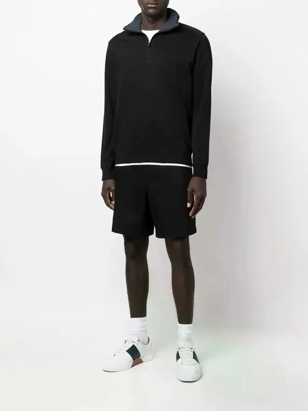 BOSS High-neck Hooded Sweatshirt