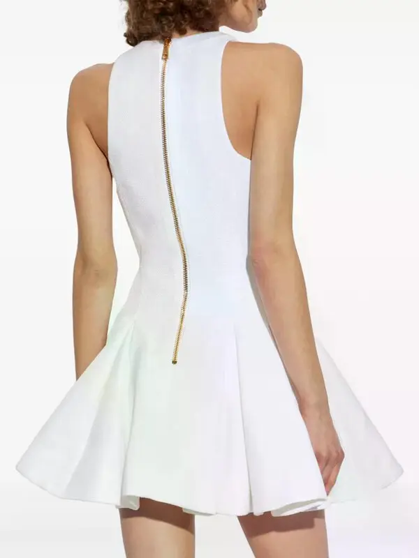Balmain Pleated Mini Dress