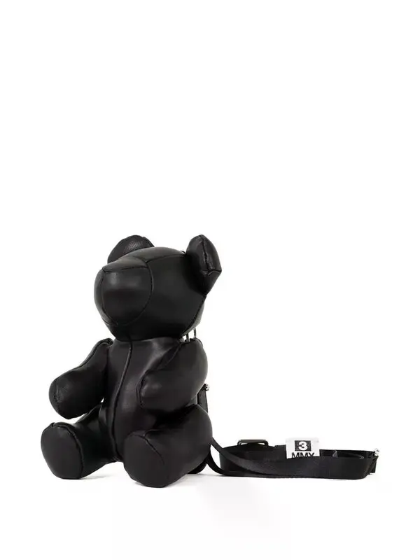 Mihara Yasuhiro Bear Mini Shoulder Bag - Black