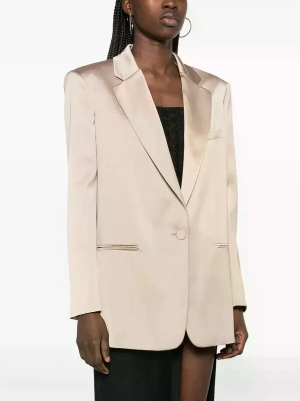 Andamane The Attico Satined Blazer