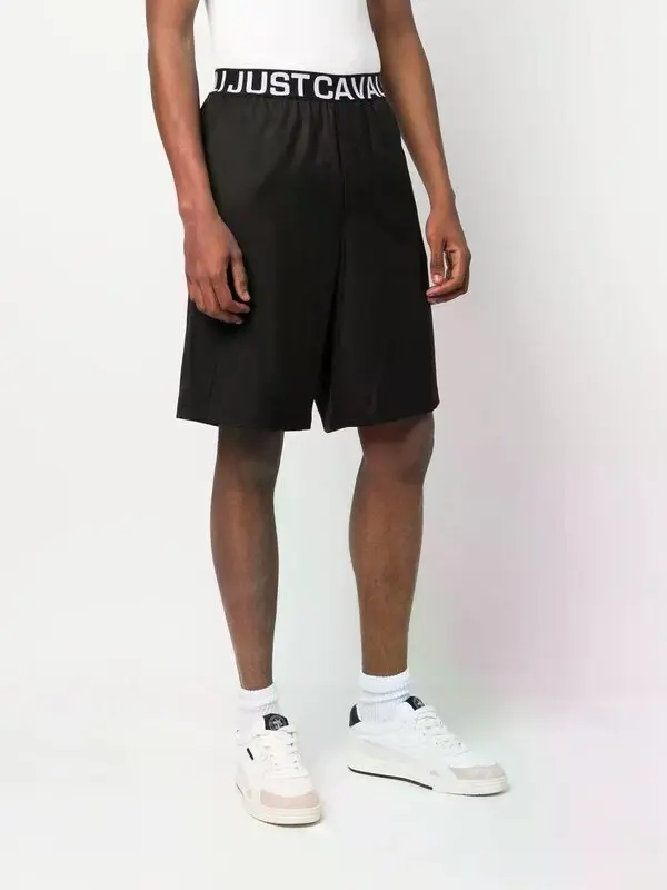 Just Cavalli Logo-print Shorts