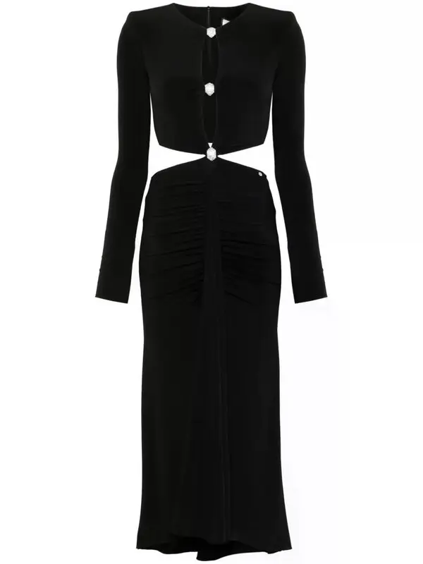 NISSA Open-back Midi Dress