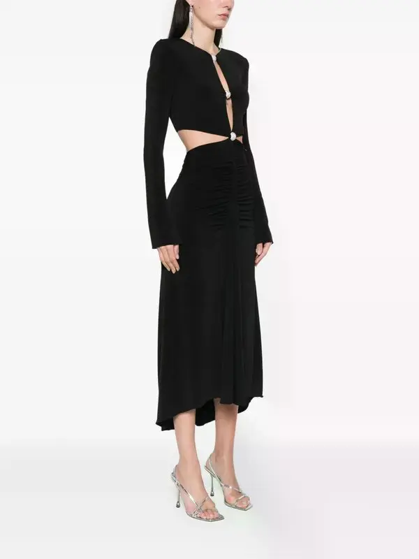 NISSA Open-back Midi Dress