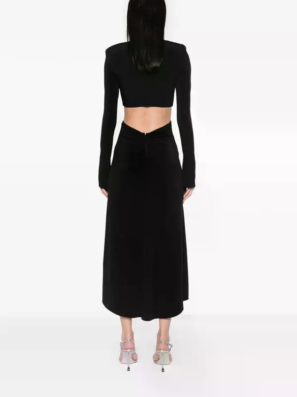 NISSA Open-back Midi Dress