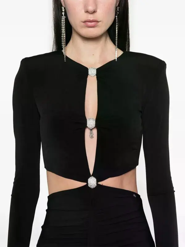 NISSA Open-back Midi Dress