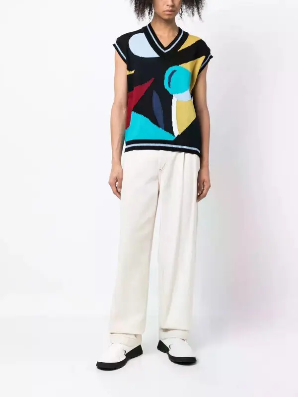 BETHANY WILLIAMS Graphic-print Sleeveless Vest