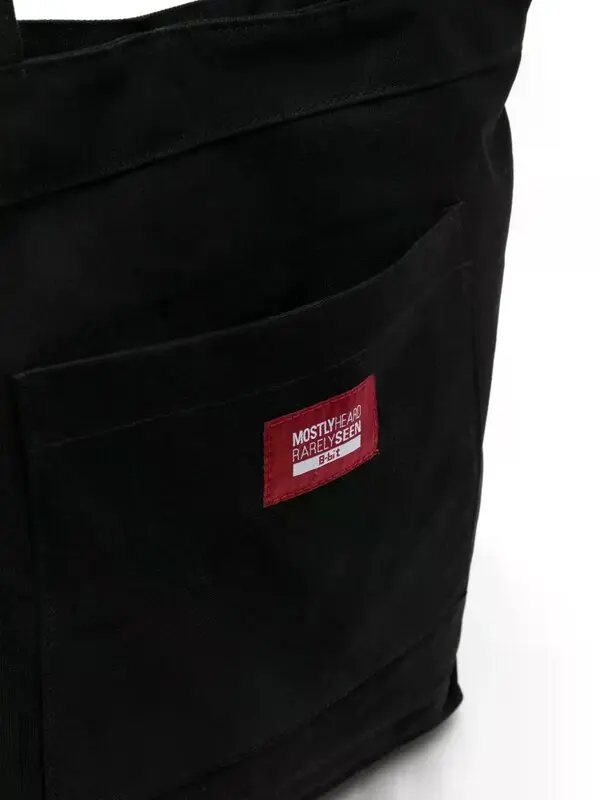 MOSTLY HEARD RARELY SEEN 8-BIT Pixelated Print Tote Bag