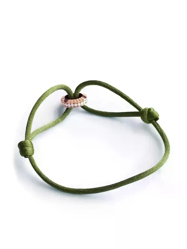 LOEV 14kt Rose Gold Eternity Diamond Bracelet - Pink