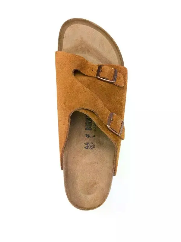 BIRKENSTOCK Open-toe Buckle-fastening Sandals - Brown