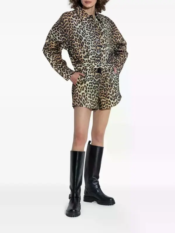 GANNI Leopard-print Jacket