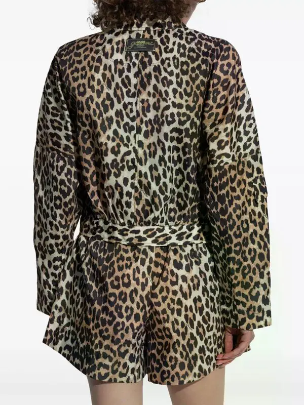 GANNI Leopard-print Jacket