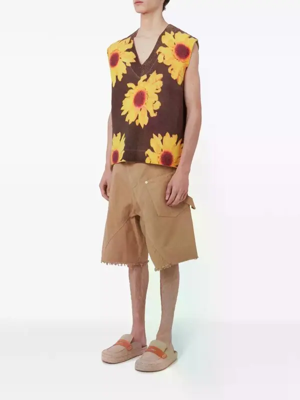 JW Anderson Knitted Printed Vest