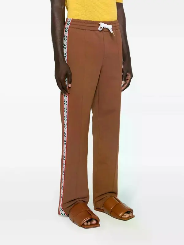 Casablanca Logo-patch Organic Cotton Track Pants