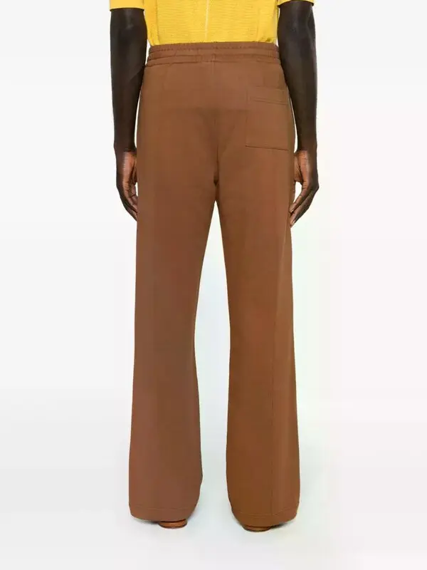 Casablanca Logo-patch Organic Cotton Track Pants