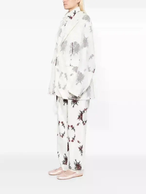 MIDORIKAWA Raw Edge Blazer