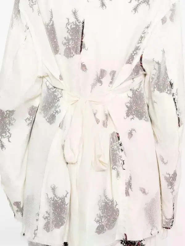 MIDORIKAWA Raw Edge Blazer