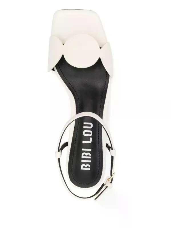 BIBI LOU 45mm Onami Sandals - White