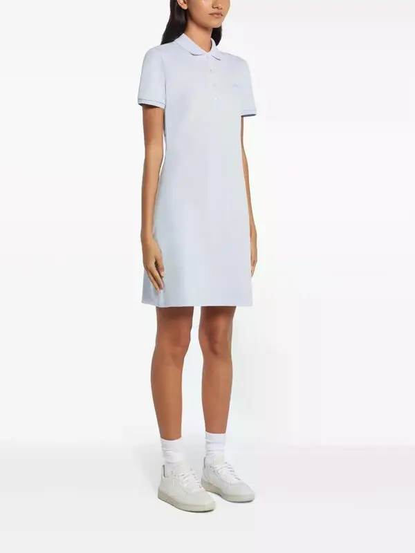Lacoste Logo-appliqué Cotton Polo Dress