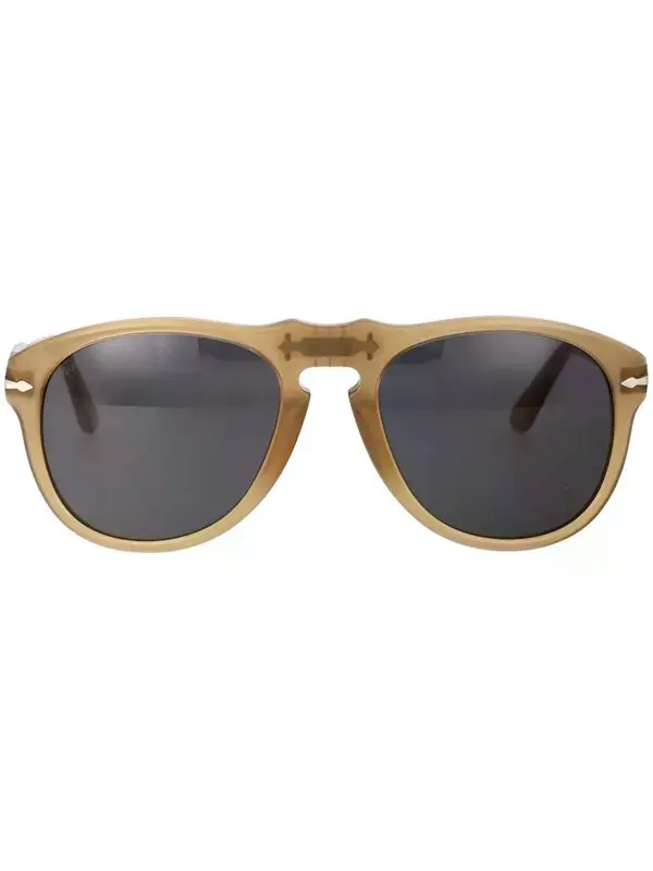 Persol Embossed Logo Sunglasses - Brown