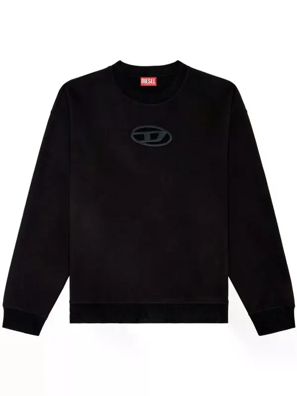 DIESEL® Logo Cut-out Sweatshirt