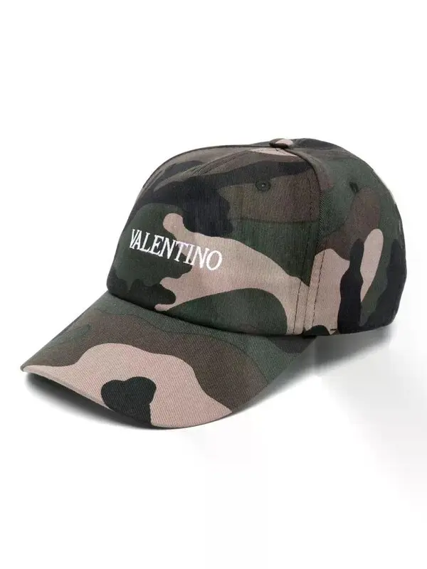 Valentino Garavani Embroidered-logo Baseball Cap - Green