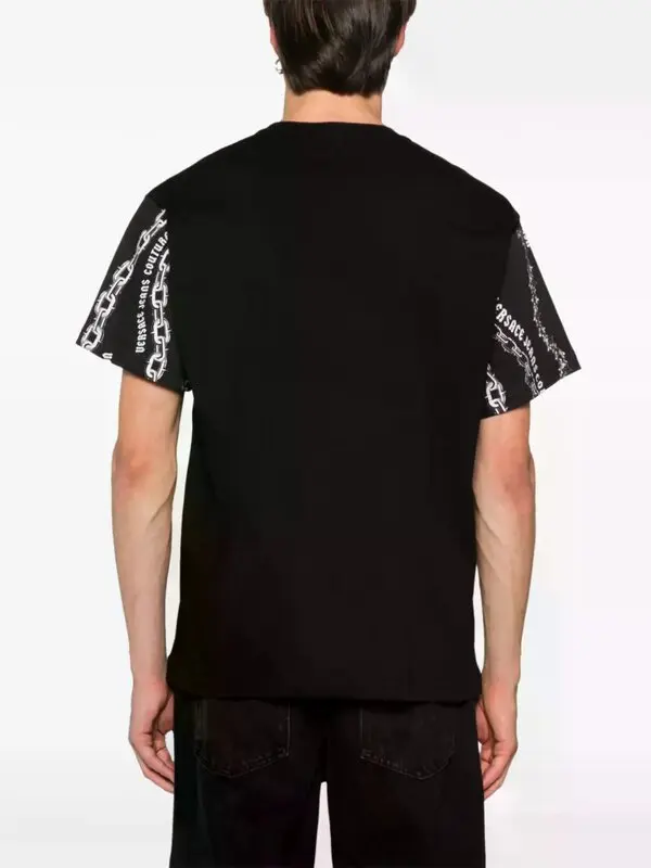 Versace Chain Couture Cotton T-shirt