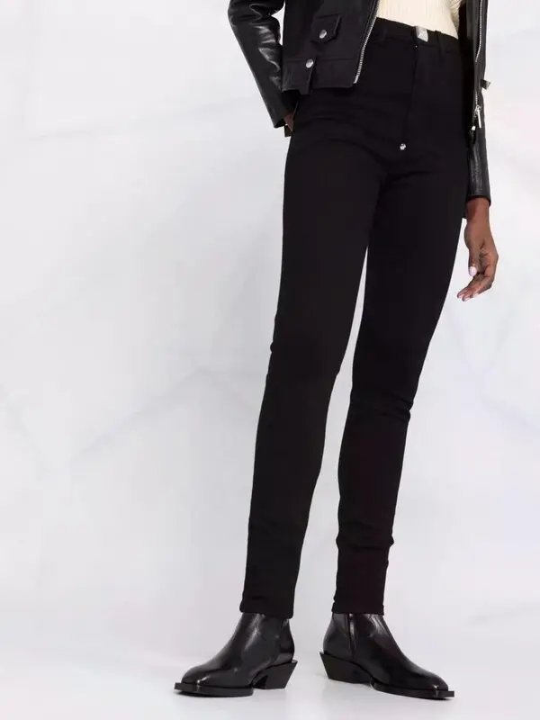 Philipp Plein Super High Waist Jeggings - Black