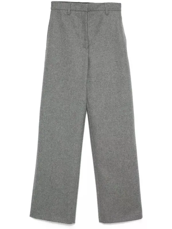 Fabiana Filippi Flannel Wide-leg Trousers