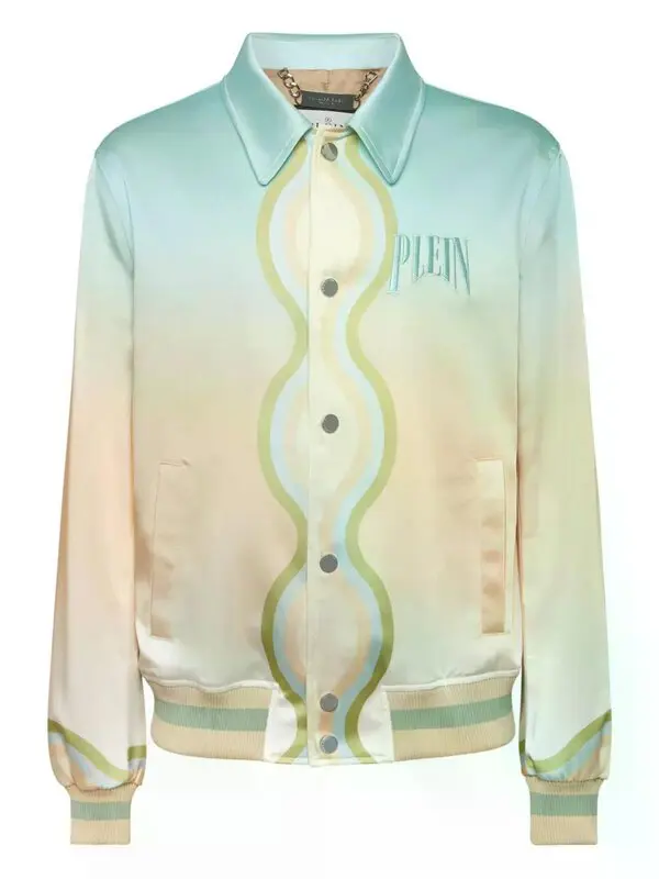 Philipp Plein Triumphal Arch Jacket - Blue