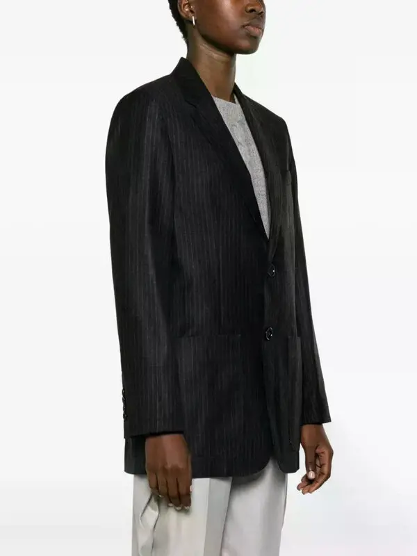 AMI Paris Pinstripe-pattern Wool Blazer