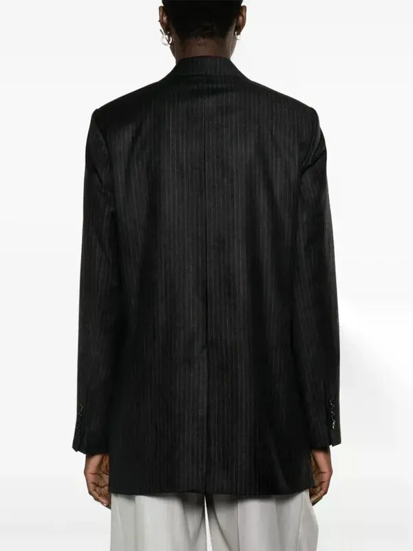 AMI Paris Pinstripe-pattern Wool Blazer