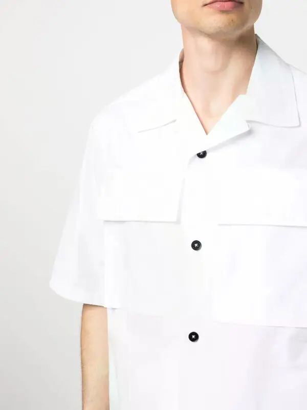 JIL SANDER Flap-pocket Cotton Shirt