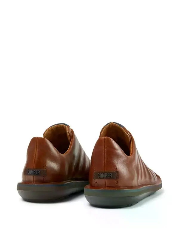 Camper Beetle Lace-up Leather Sneakers