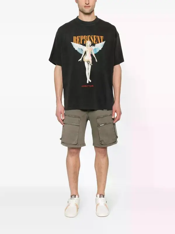 REPRESENT Multi-pocket Cargo Shorts