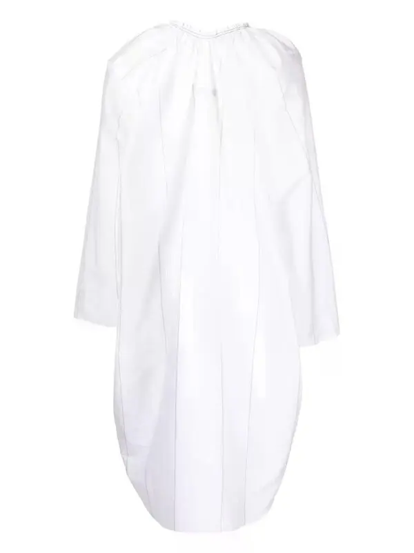 LITKOVSKA Striped Stretch-cotton Dress
