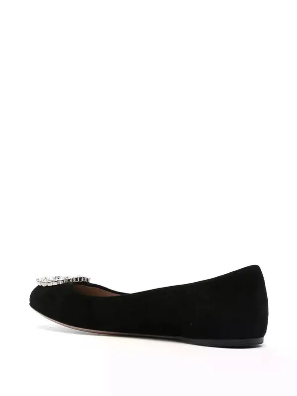 Gucci Interlocking-g Ballet Flats - Black