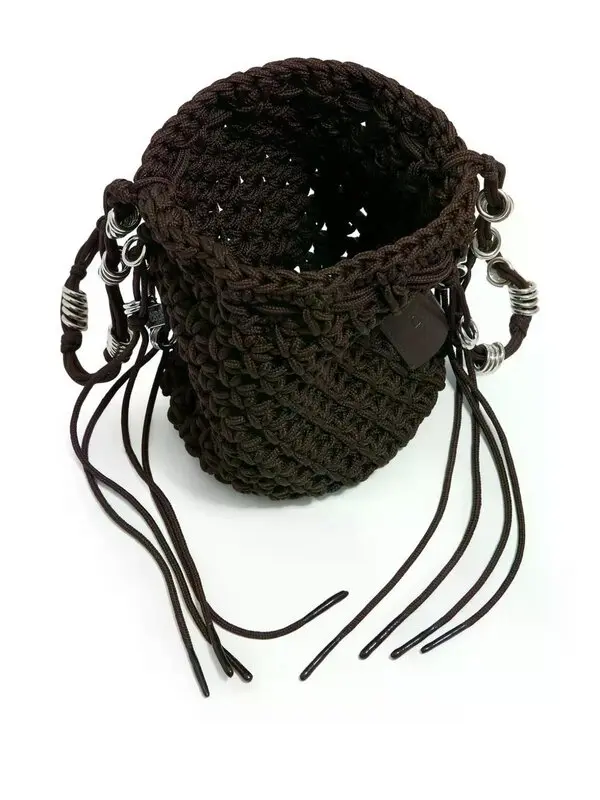 Bimba Y Lola Rope Bucket Bag - Brown
