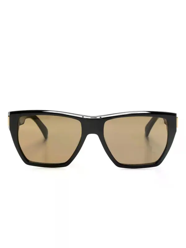 Dunhill Geometric-frame Sunglasses - Black