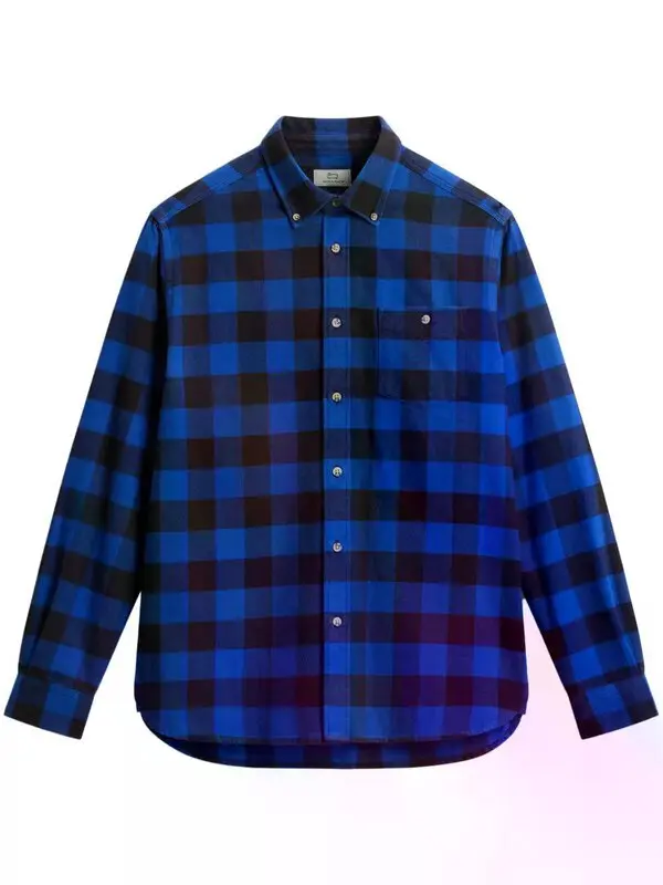 Woolrich Check Pattern Flannel Shirt
